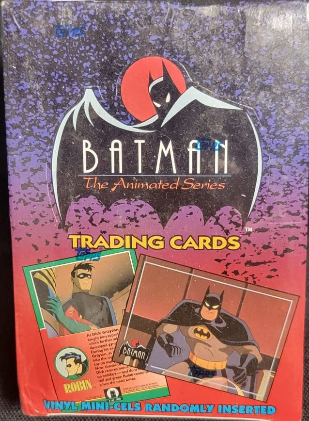 1993 Batman The Animated Series Trading card Box – Evolution Sports Cards